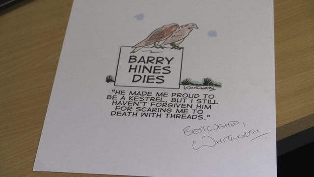 Sheffield Cartoonist commemorates Barry Hines | Sheffield Live!